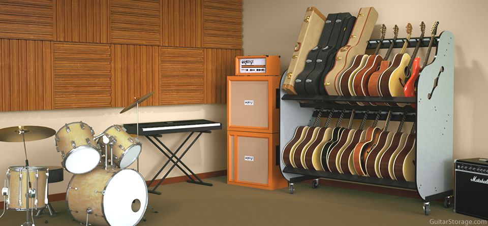 Guitar Shelves | For Electrics And Acoustics